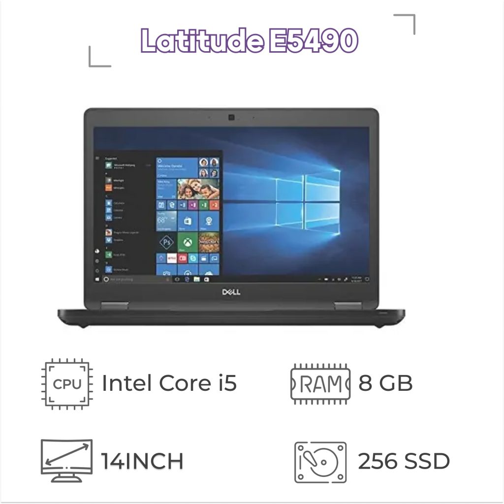 لپ تاپ استوک دل Latitude E5490 پردازنده i5 | جهان بازار